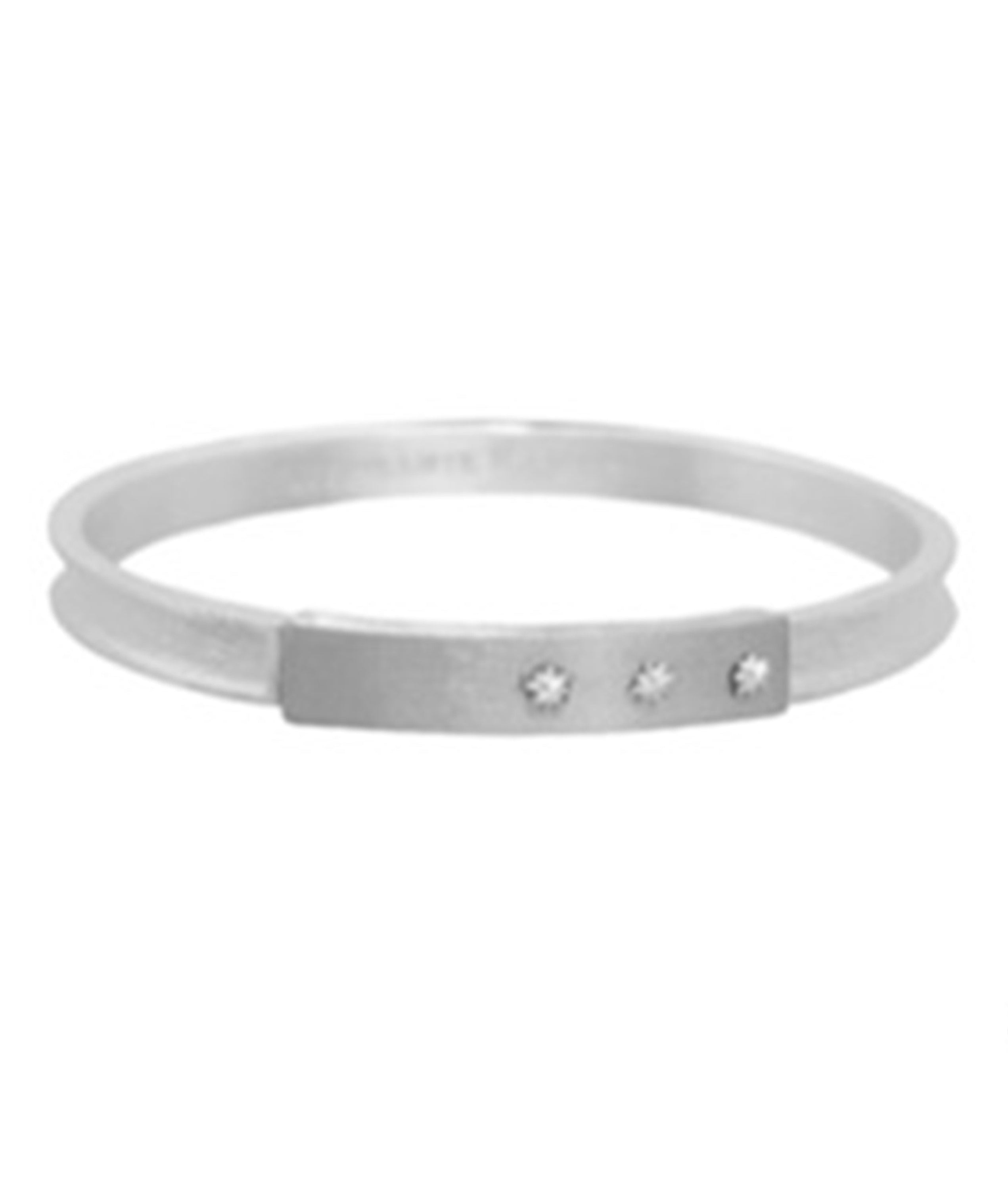 Annulet Charcoal Gold Bangle – Stephanie Kantis